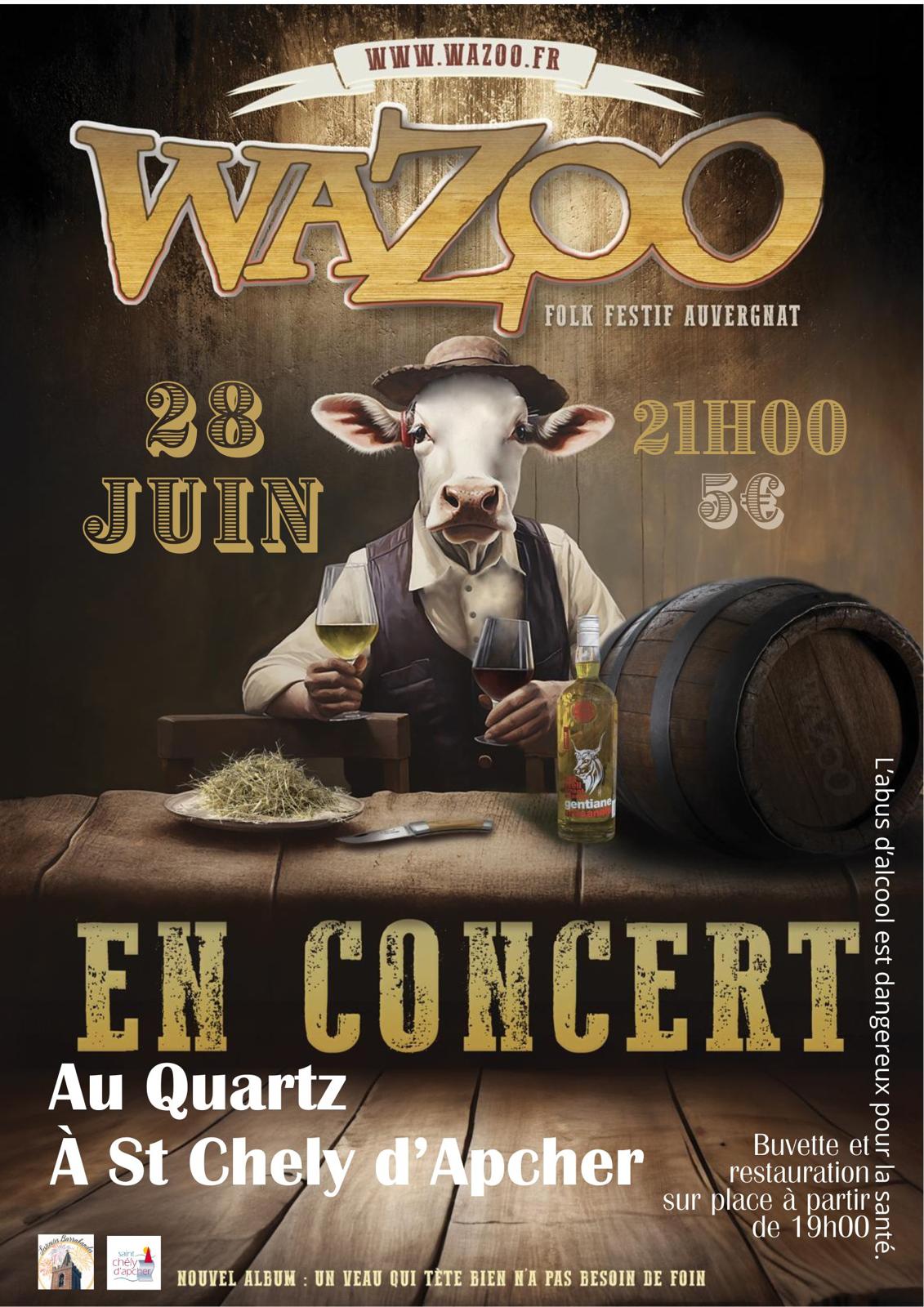 Concert de Wazoo - Saint Chély d'Apcher