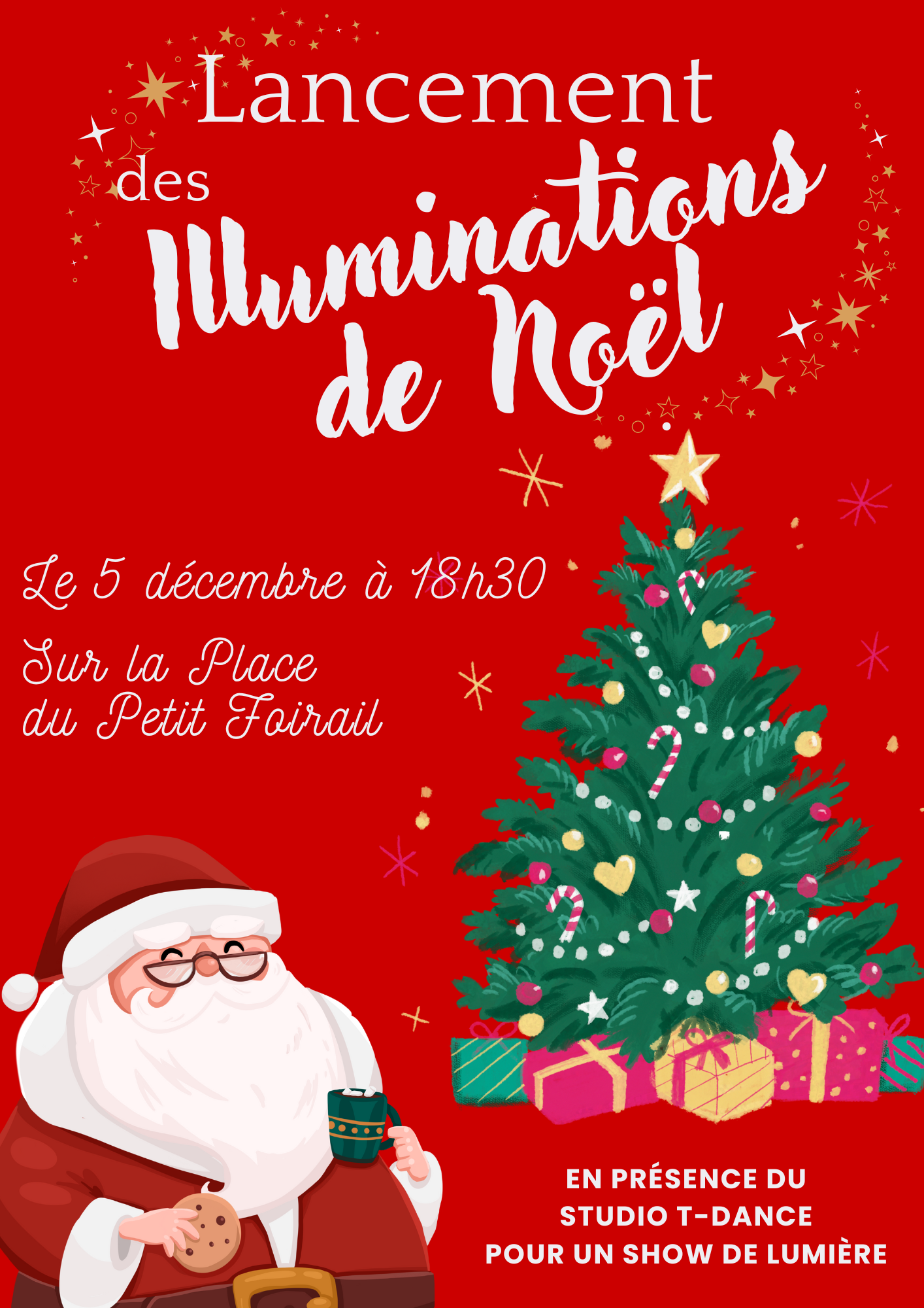 Lancement des illuminations de Noël - Saint Chély d'Apcher